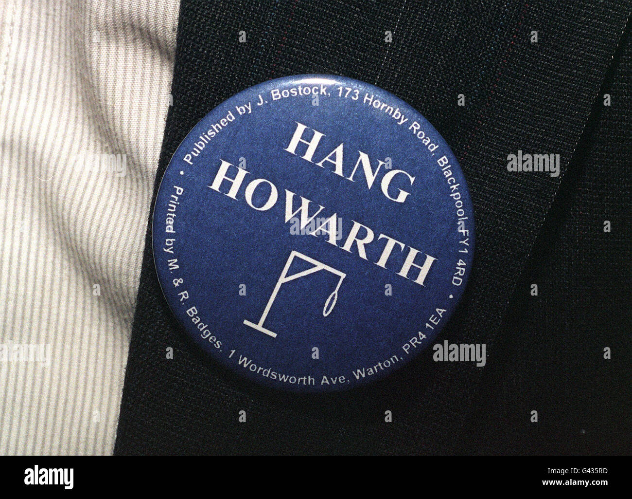 Labour Mp Alan Howarth High Resolution Stock Photography and Images - Alamy