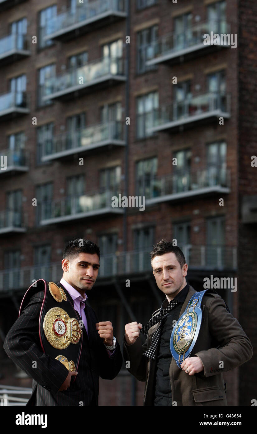 Boxing - Amir Khan and Paul McCloskey Press Conference - The Lowry ...