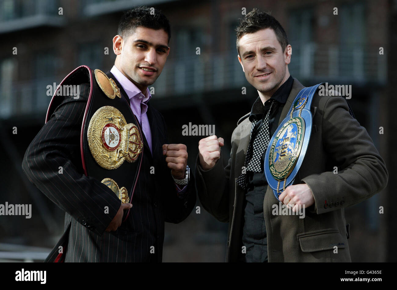 Boxing - Amir Khan and Paul McCloskey Press Conference - The Lowry ...