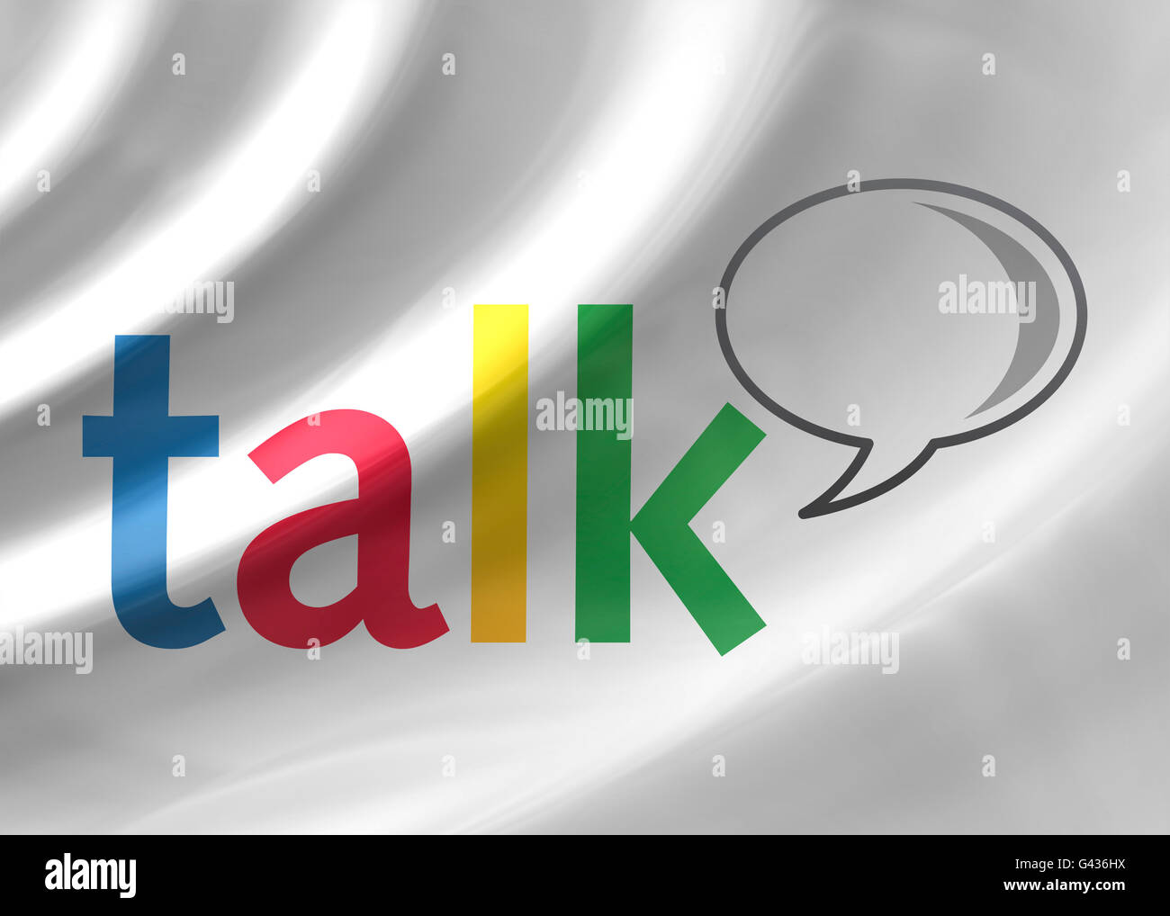 Talk logo hi-res stock photography and images - Alamy