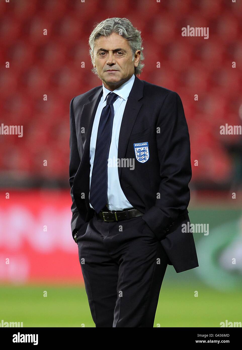 General manager franco baldini prior to kick off hi-res stock ...