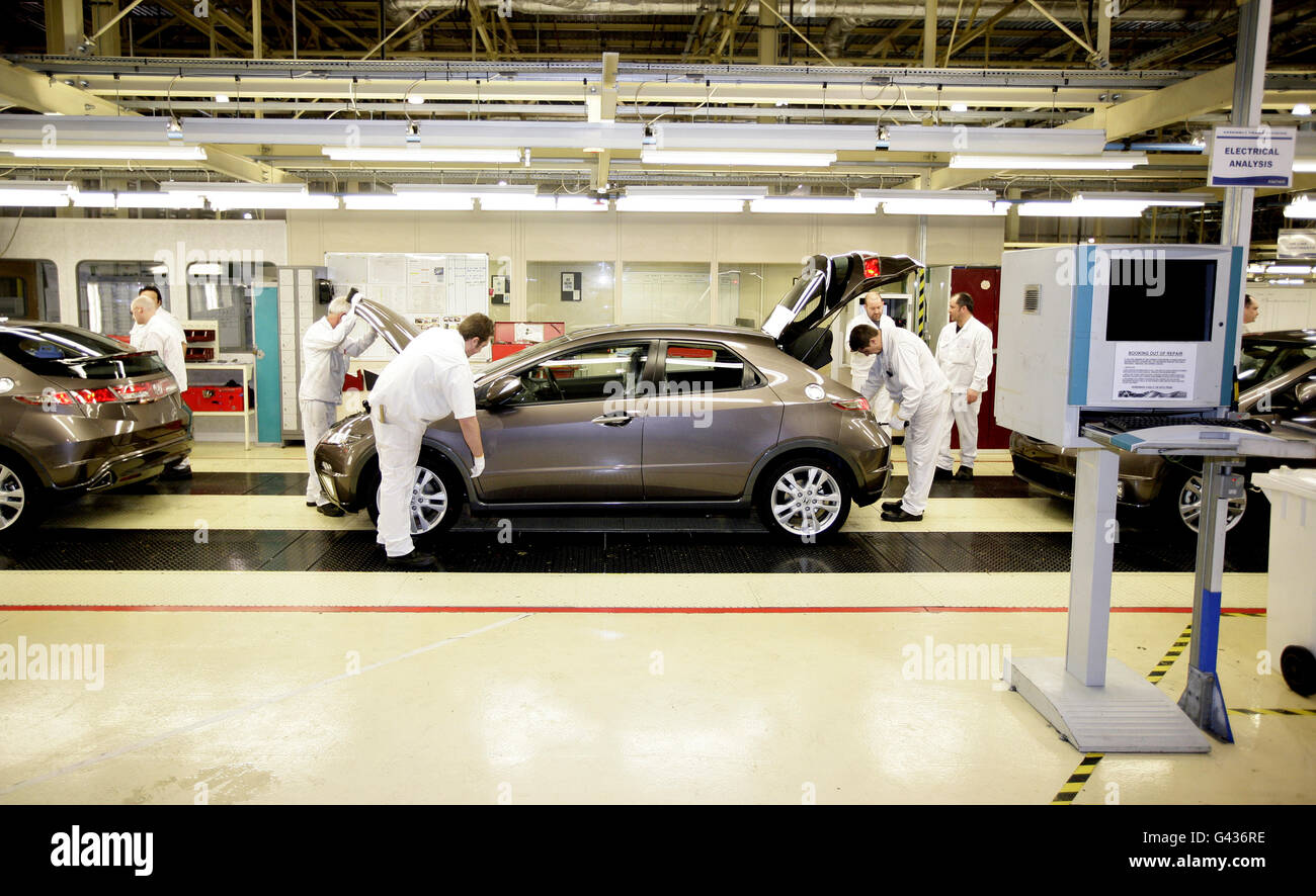 Honda production line hi-res stock photography and images - Alamy