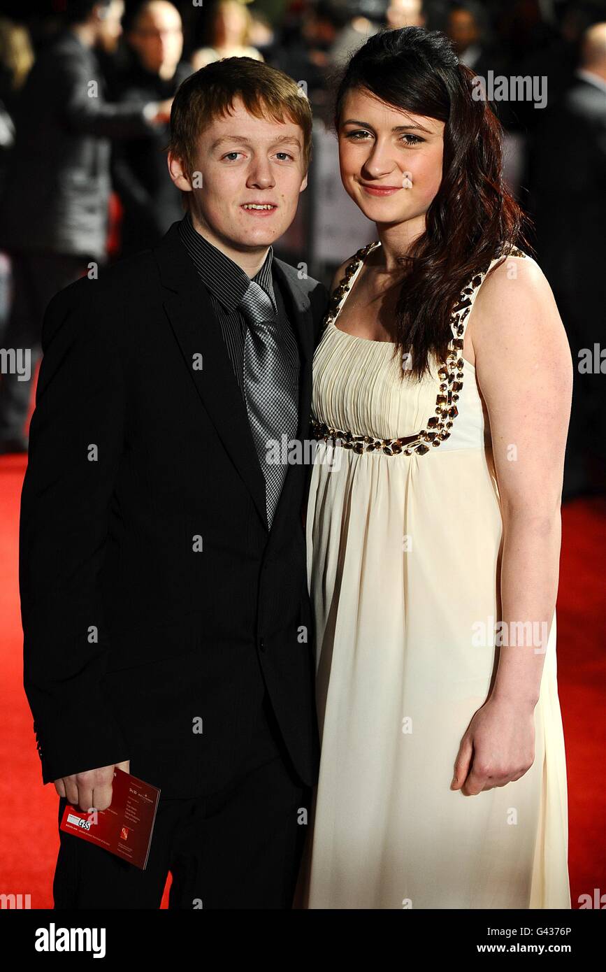 Thomas Turgoose and guest arriving for the London Critics' Circle Film ...