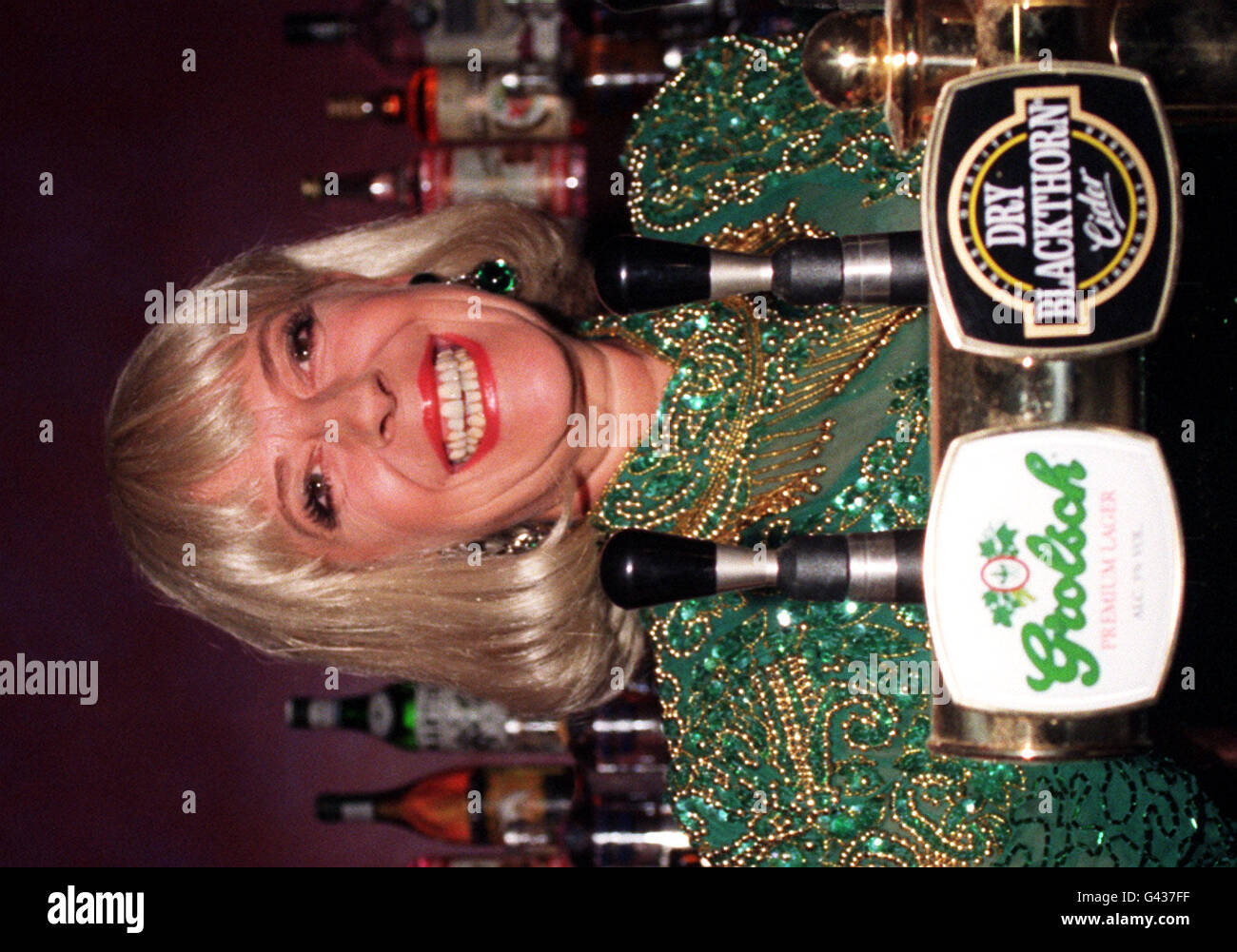 Actress Julie Goodyear returns to her Coronation Street role as a pub ...