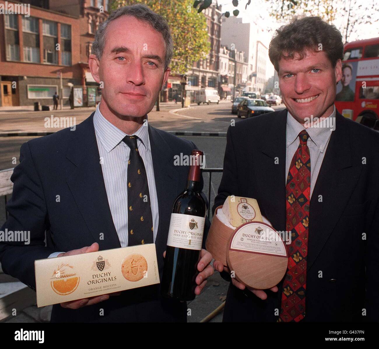 Michael Corrigh (left), Managing Director of Duchy Originals, with ...