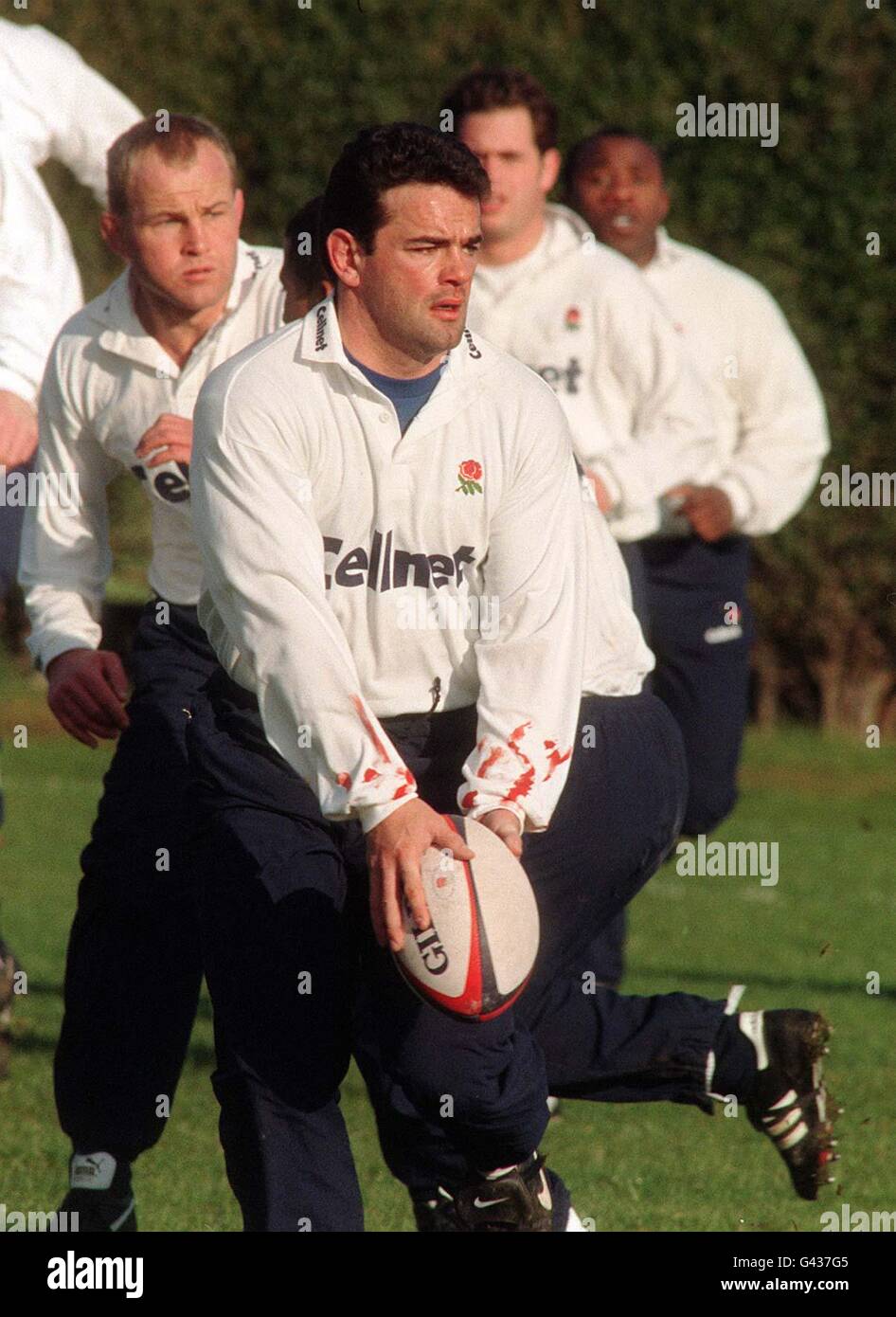 England rugby captain will carling hi-res stock photography and images ...
