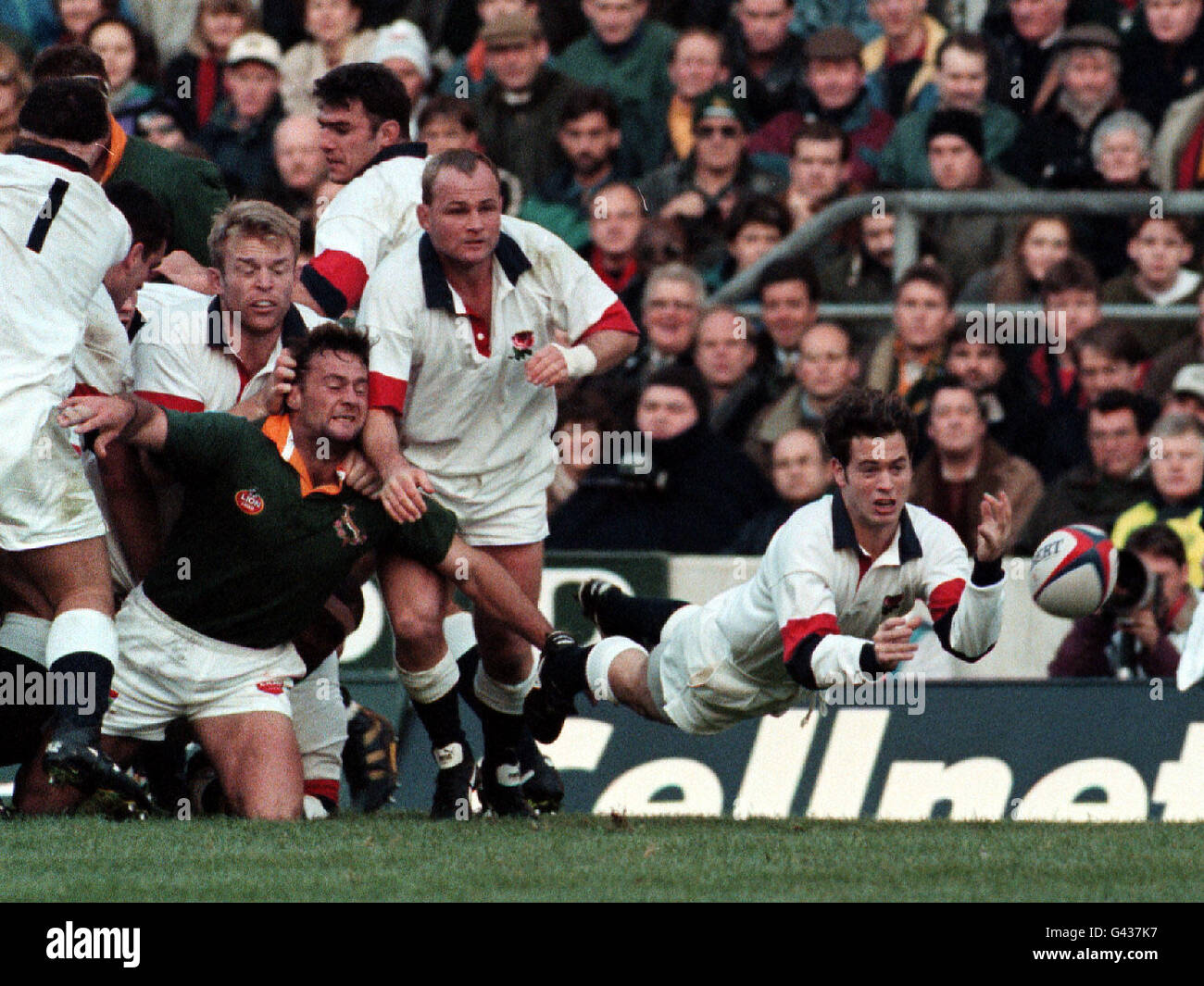ENGLAND V SOUTH AFRICA RUGBY UNION Stock Photo - Alamy