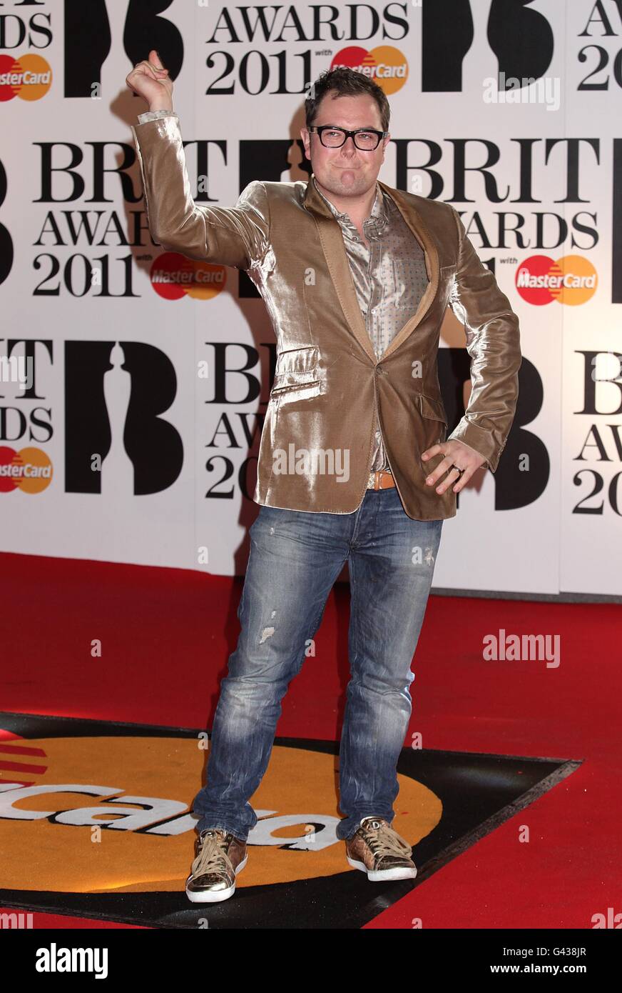 Brit Awards 2011 - Arrivals - London Stock Photo - Alamy