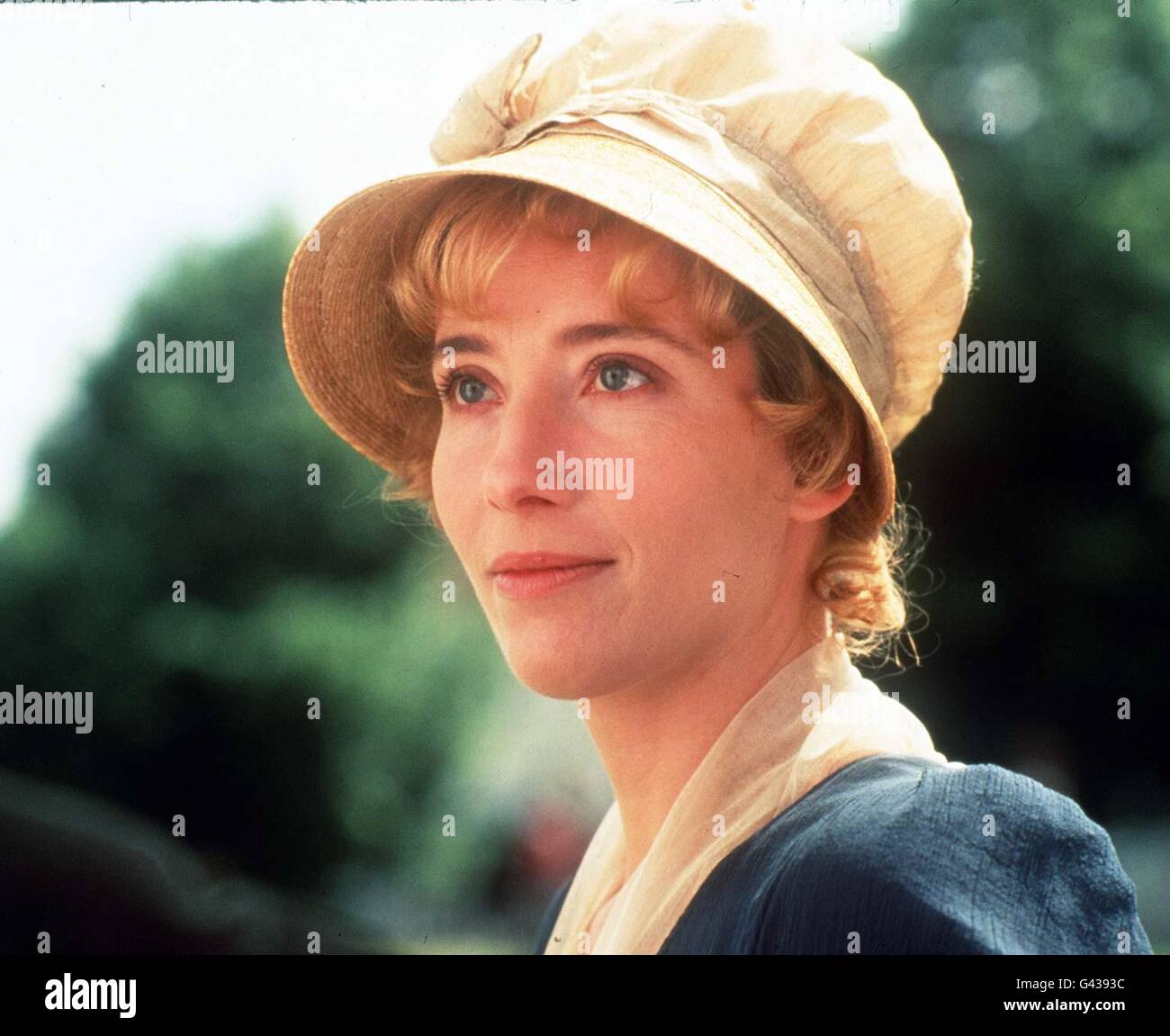 British actress emma thompson in her role in sense sensibilty hi-res ...
