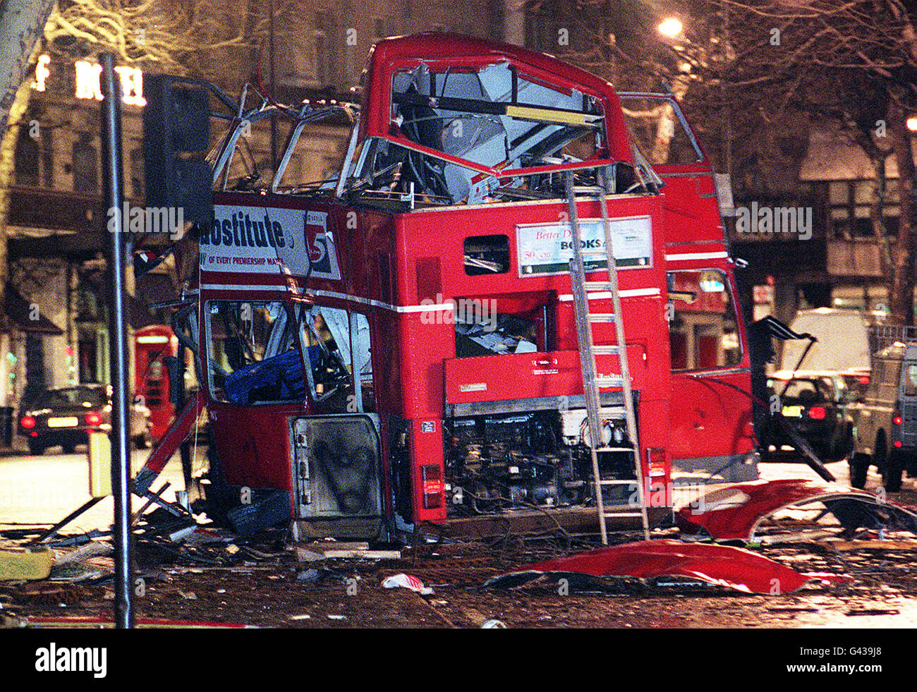 Bus blast 1 Stock Photo - Alamy