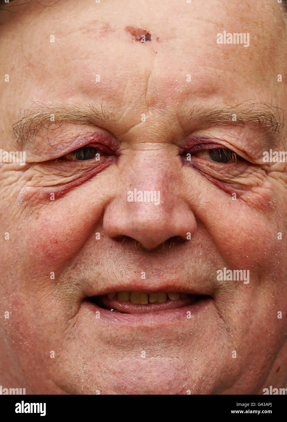 Justice Secretary Kenneth Clarke laughs in reaction to being ...