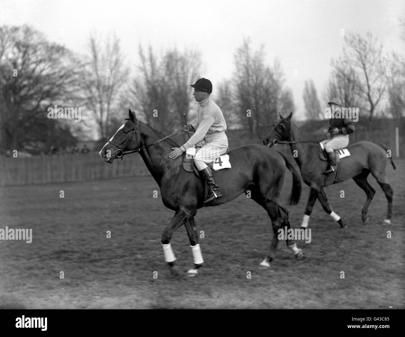 Horse Racing - "Double Chance Stock Photo - Alamy