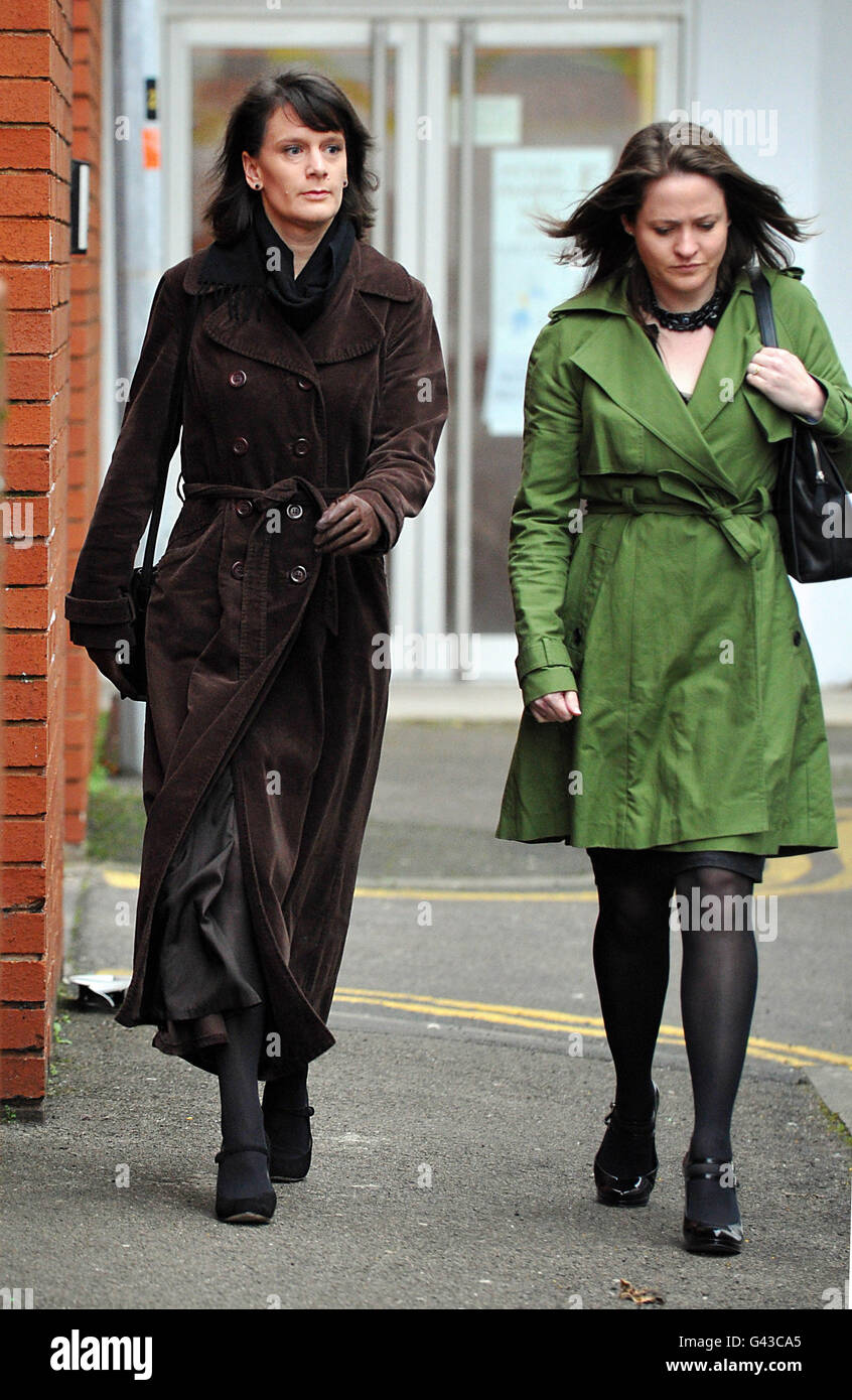 Chief superintendent jim trotman arrives at swindon crown court hi-res ...