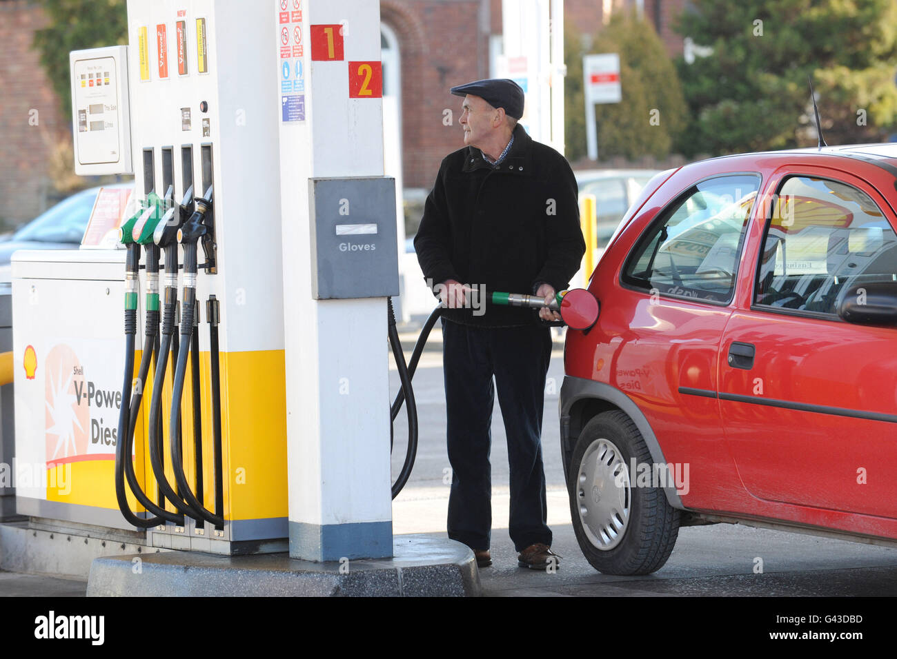 Diesel fuel signage hi-res stock photography and images - Alamy