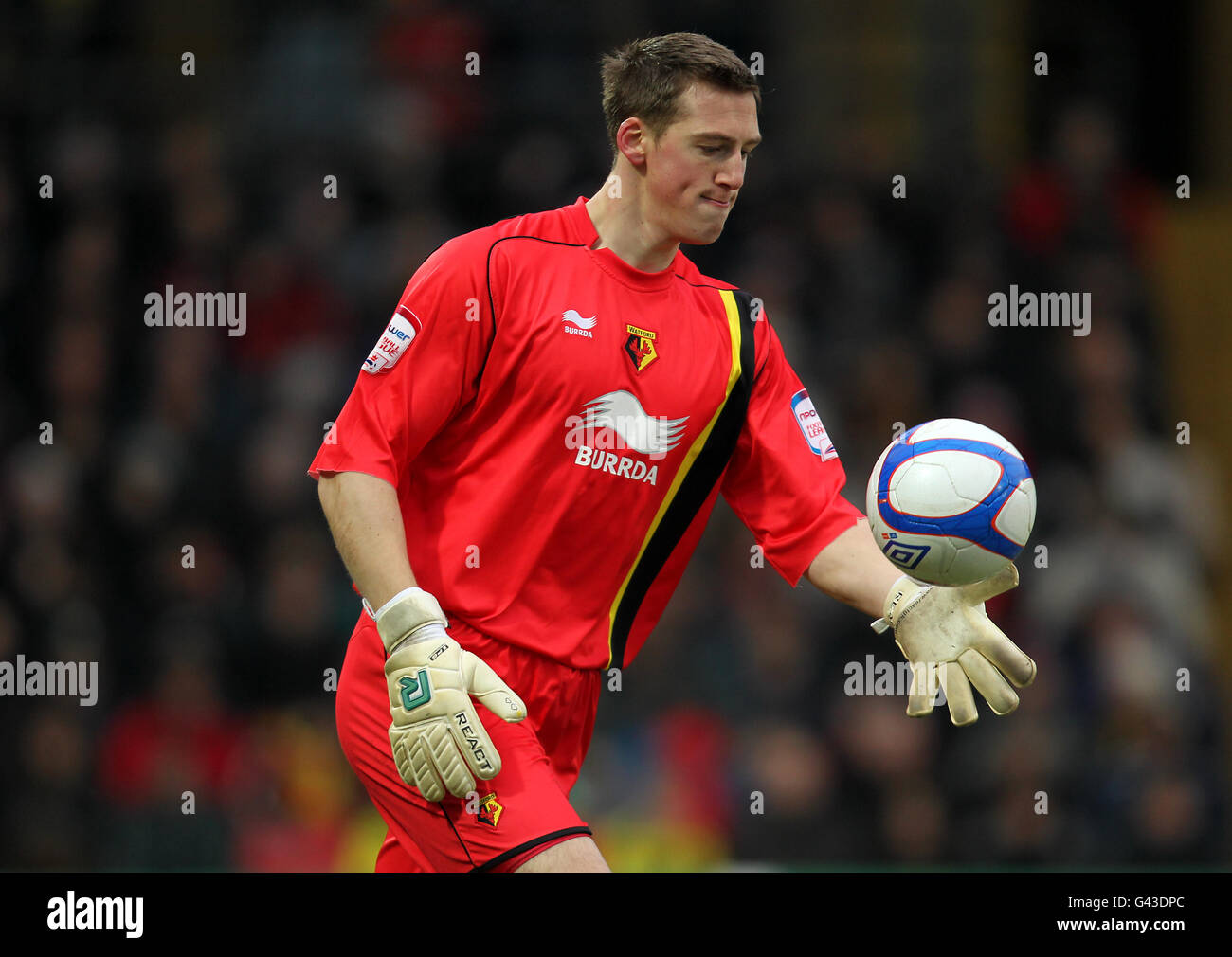 Watford goalkeeper rene gilmartin hi-res stock photography and images ...
