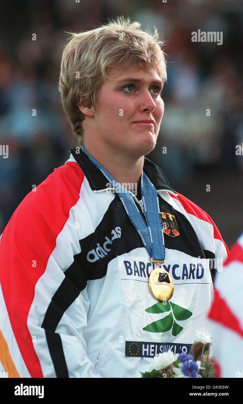 EUROPEAN CHAMPIONSHIP ATHLETICS HELSINKI. DISCUS: GOLD MEDAL WINNER ...
