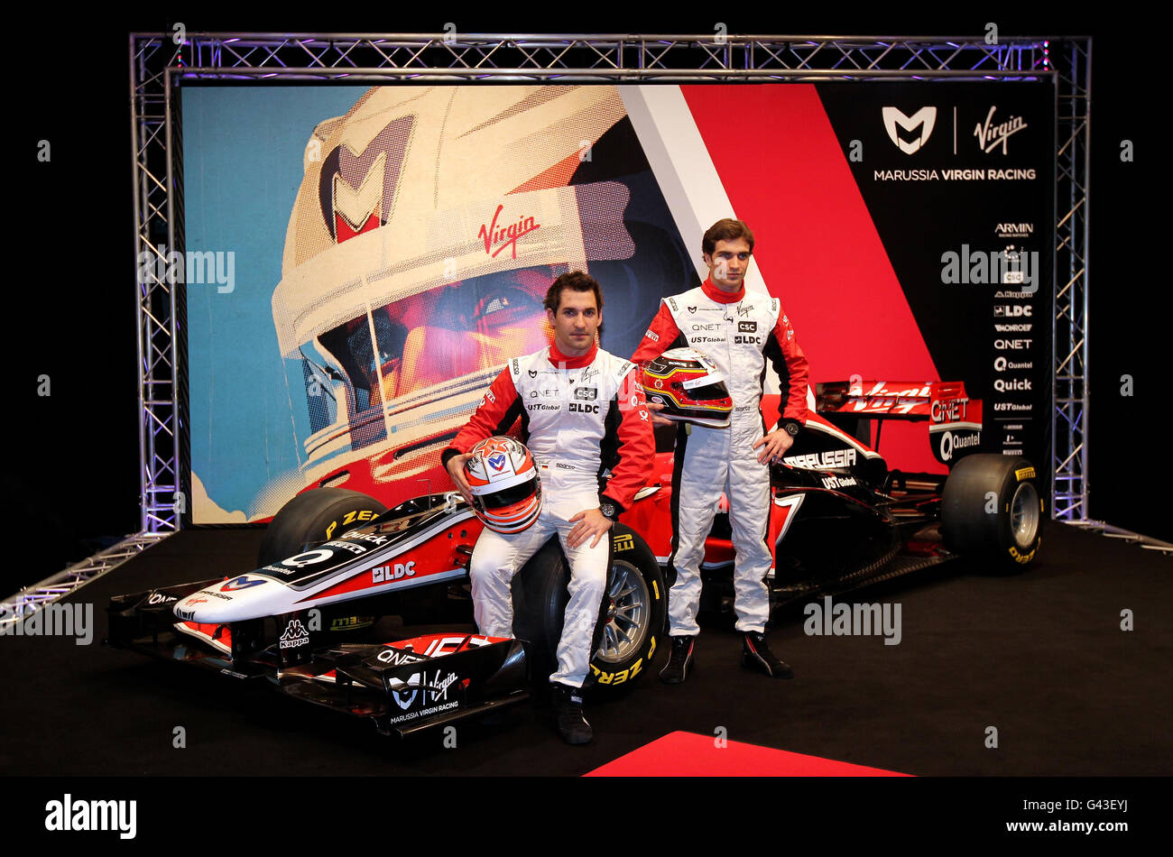 Formula One - Marussia Virgin F1 Racing Launch - BBC Television Centre ...