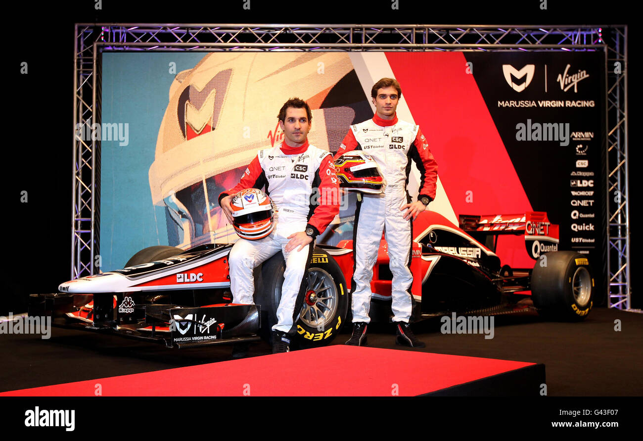 Formula One - Marussia Virgin F1 Racing Launch - BBC Television Centre ...