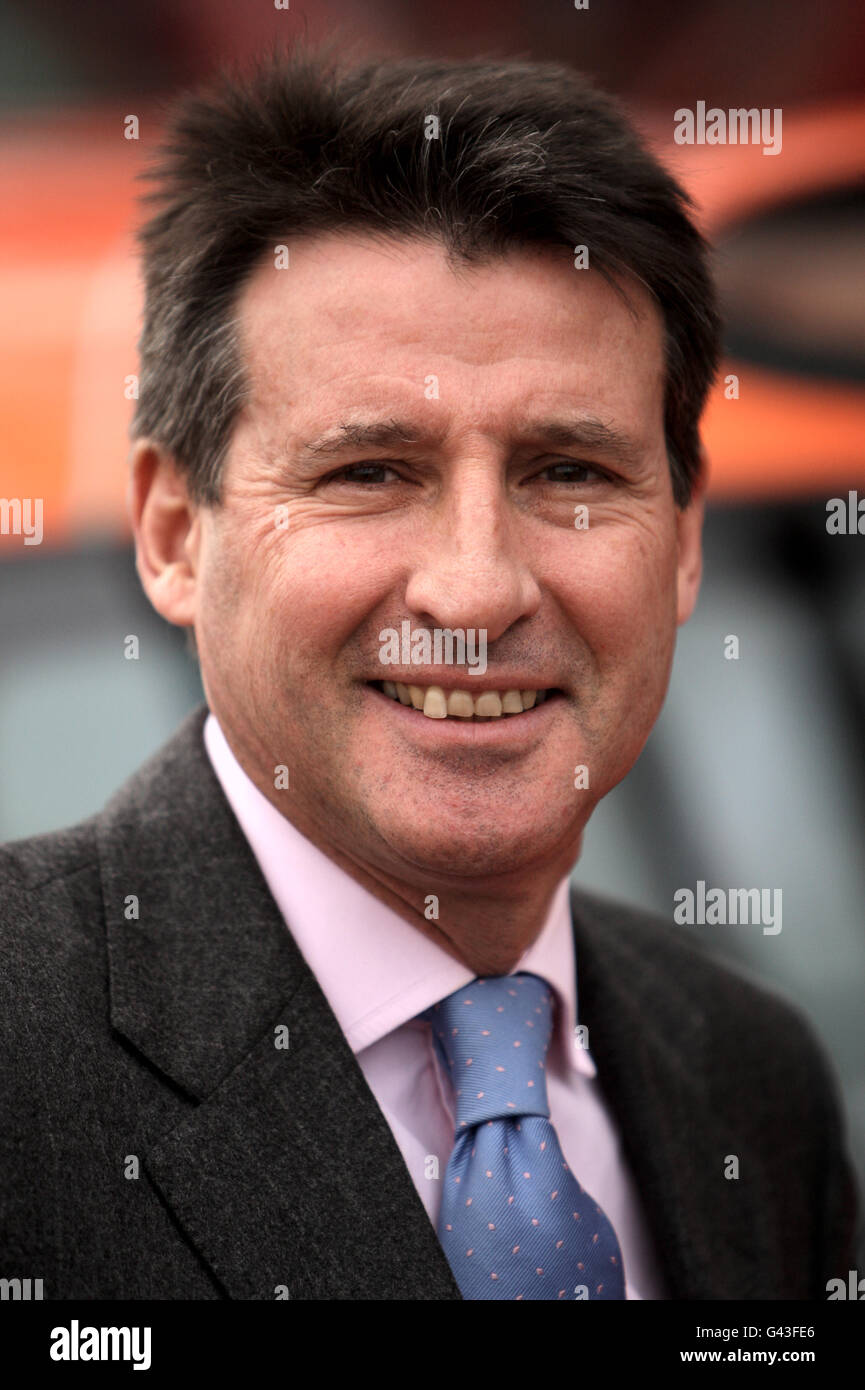 Lord Coe unveils latest 2012 Olympic merchandise. Lord Sebastian Coe at ...