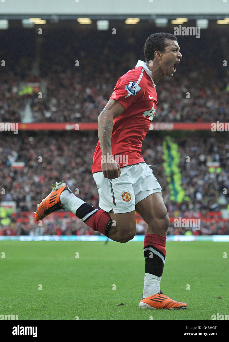 Nani manchester united celebration hi-res stock photography and images ...
