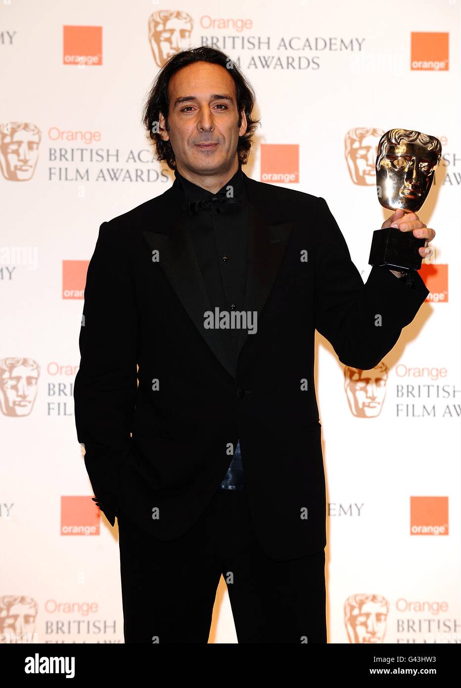 The winner of Best Original Music, Alexandre Desplat, awarded for The ...