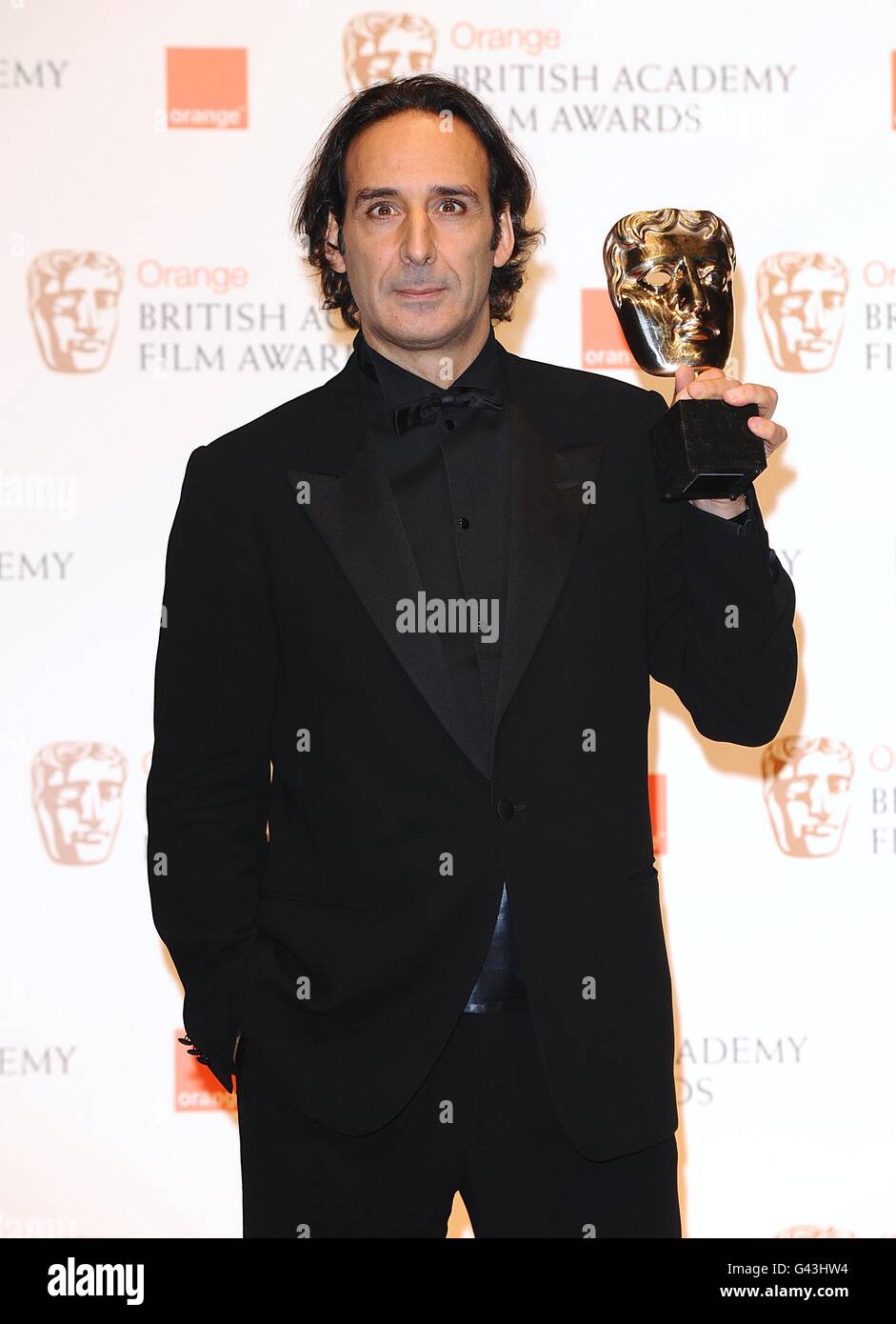 The winner of Best Original Music, Alexandre Desplat, awarded for The ...