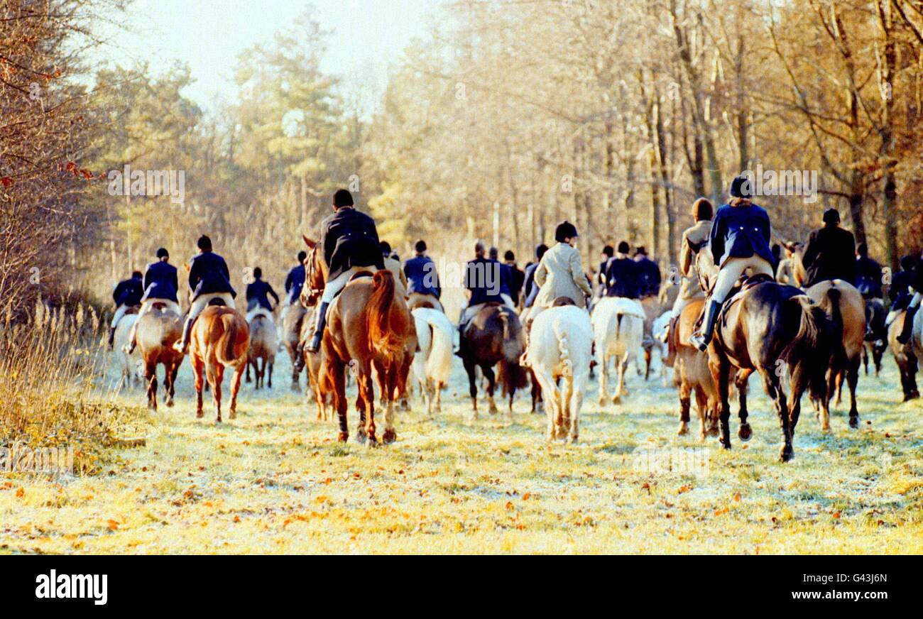 Beaufort hunt members hi-res stock photography and images - Alamy