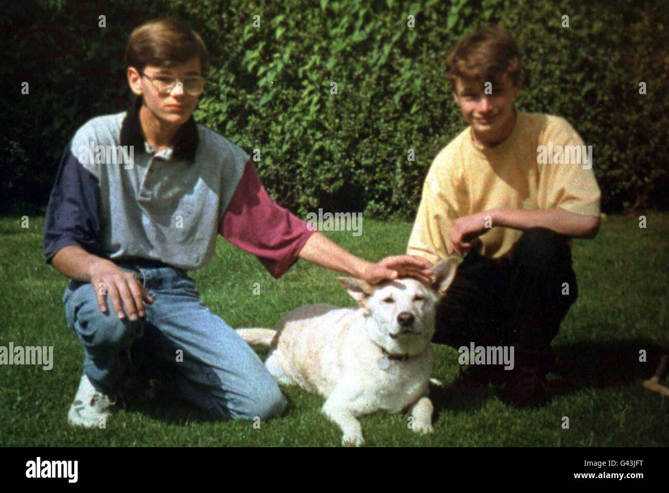 Has denied the murder of his two sons hi-res stock photography and ...