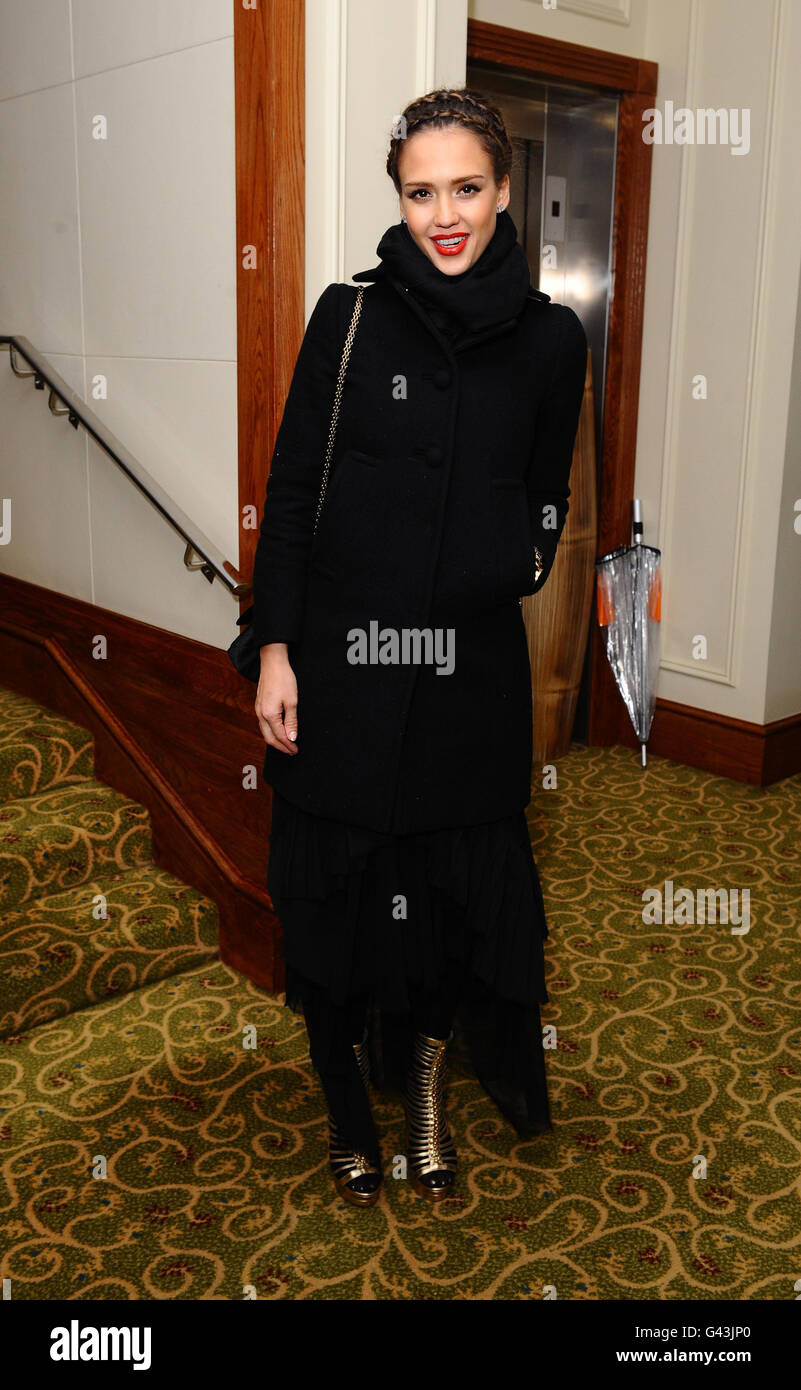 Showbiz baftas bafta2011parties hi-res stock photography and images - Alamy