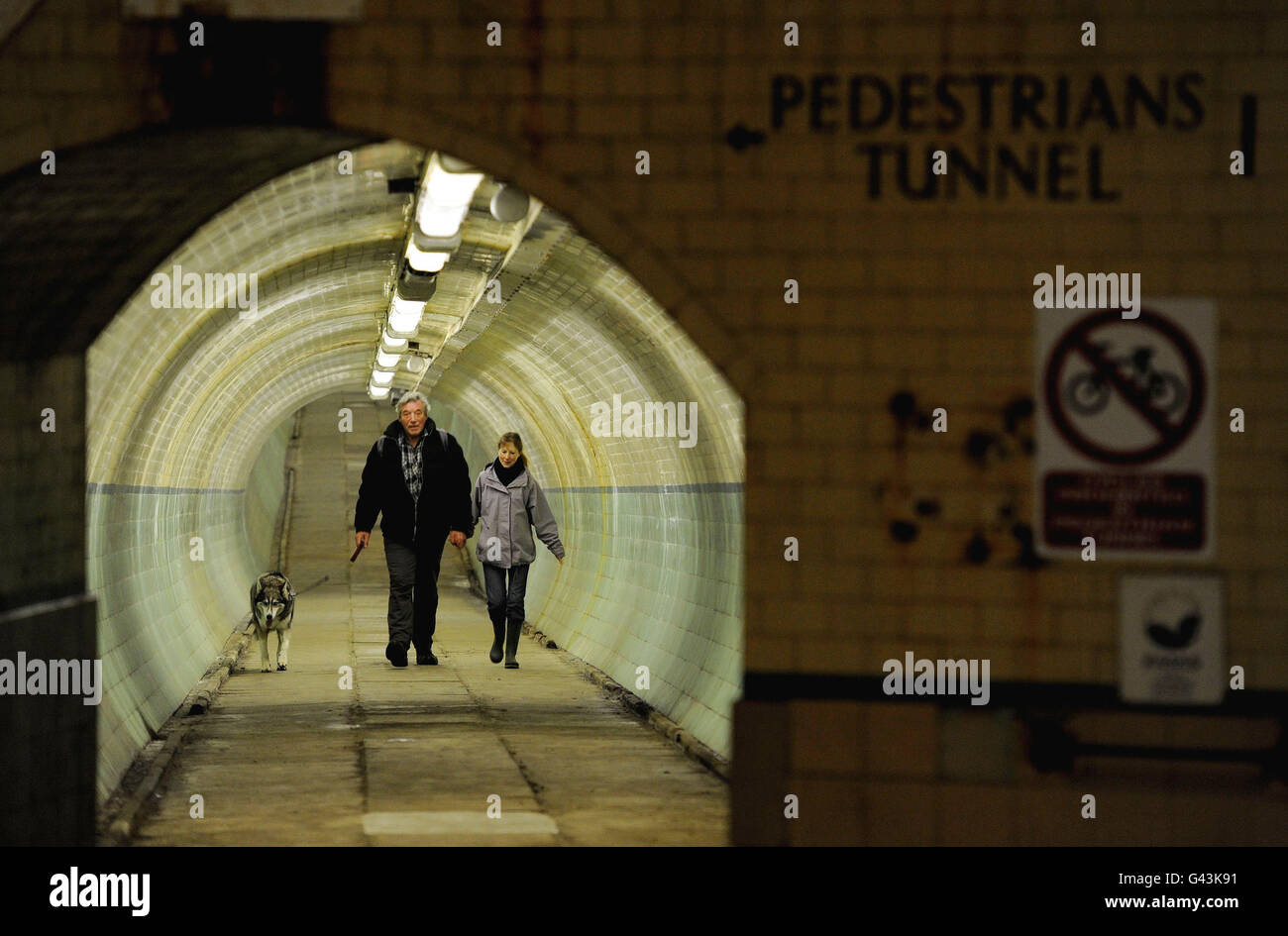 Pedestrian tunnel under north hi-res stock photography and images - Alamy