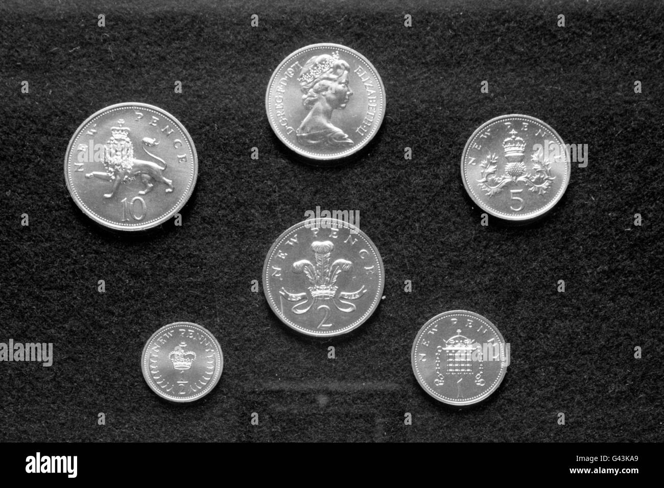 1968 coins hi-res stock photography and images - Alamy