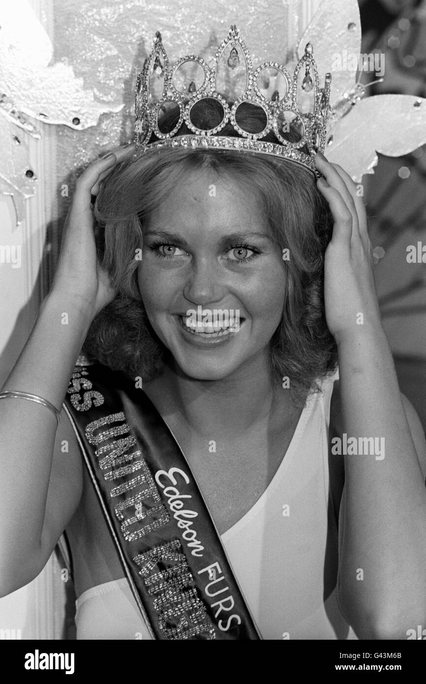 Beauty Contests - Miss UK - Grosvenor House Hotel, London. Miss UK 1981 ...