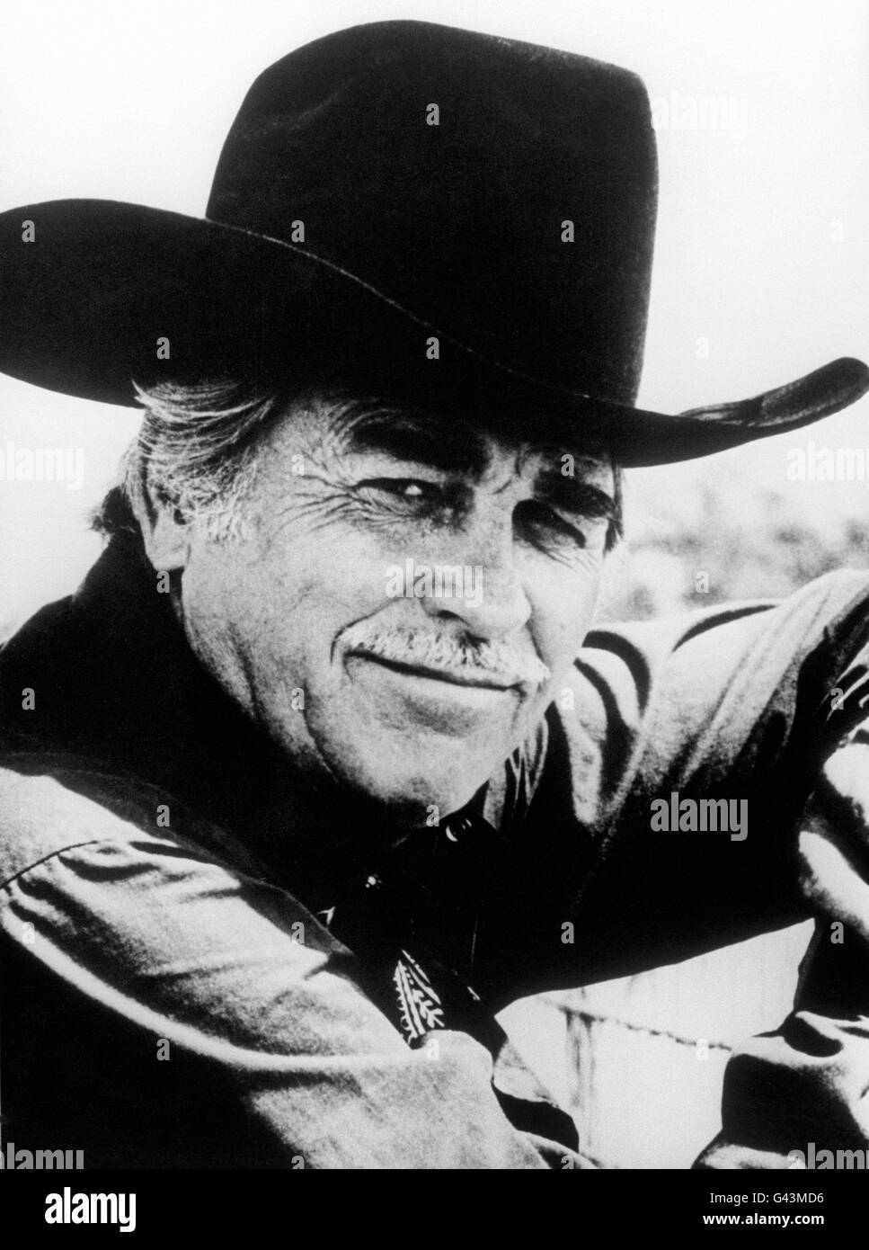 Actor Howard Keel, who stars in American soap opera "Dallas" as Clayton ...