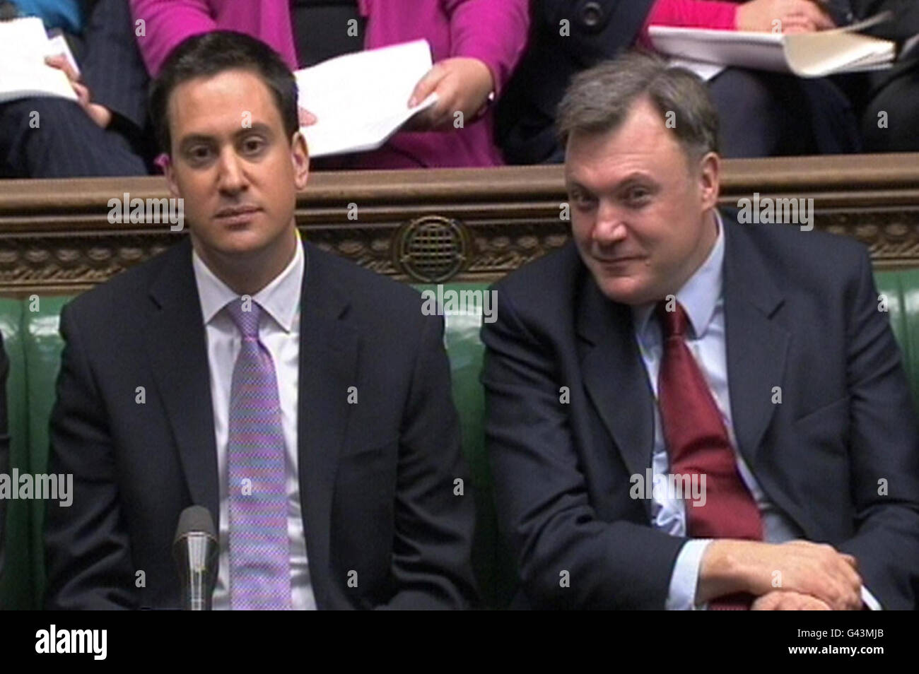 Ed miliband ed balls hi-res stock photography and images - Alamy