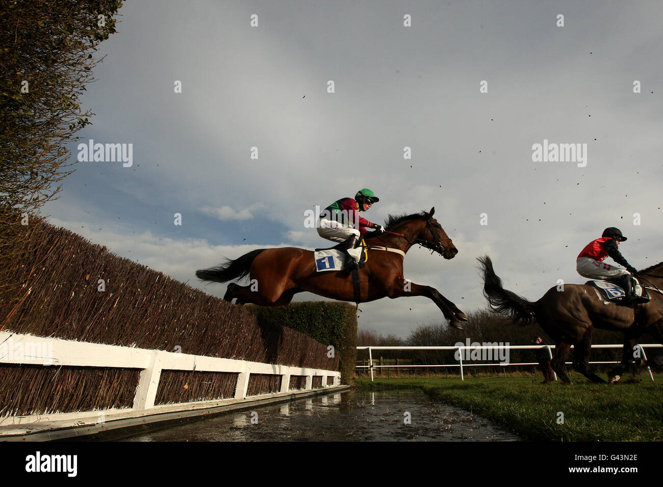 Horse Racing - Leicester Racecourse Stock Photo - Alamy