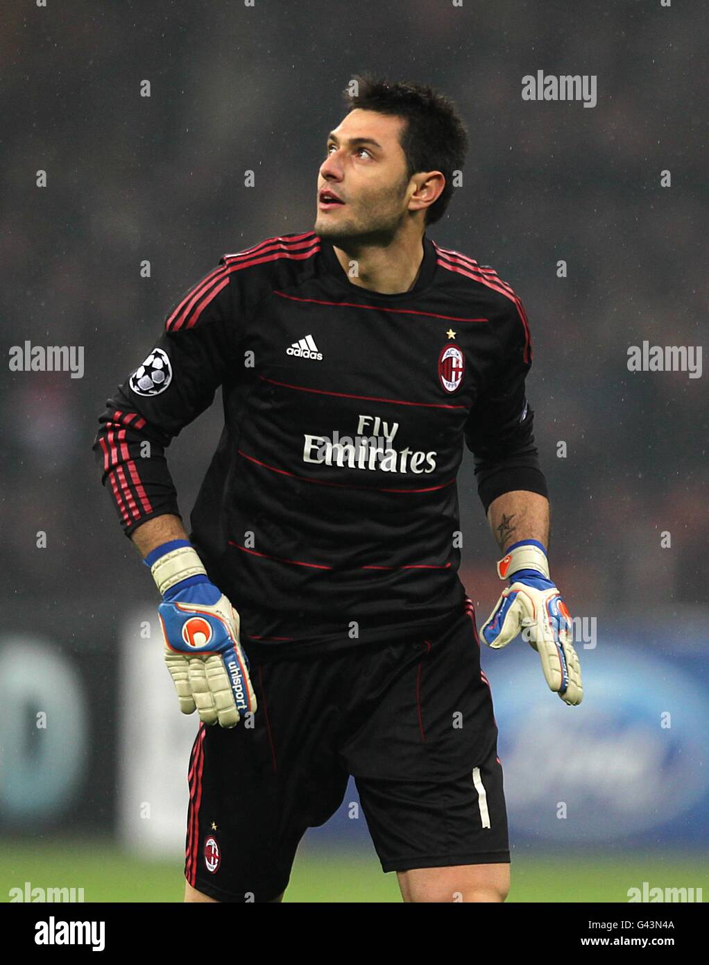 Goalkeeper marco amelia ac milan hi-res stock photography and images ...