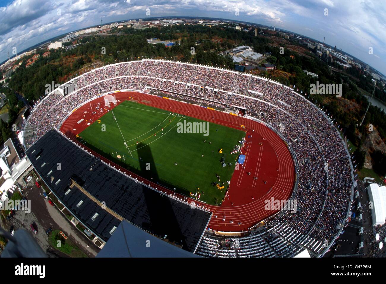 EUROPEAN ATHLETICS, HELSINKI. OLYMPIC STADIUM, HELSINKI Stock Photo - Alamy