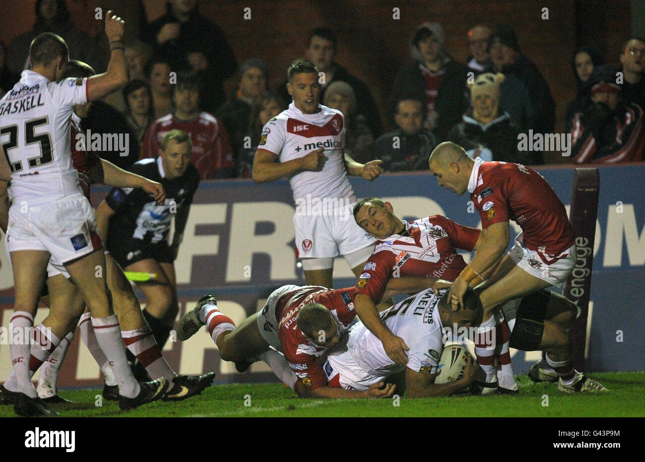 Rugby League - engage Super League - Salford City Reds v St Helens ...