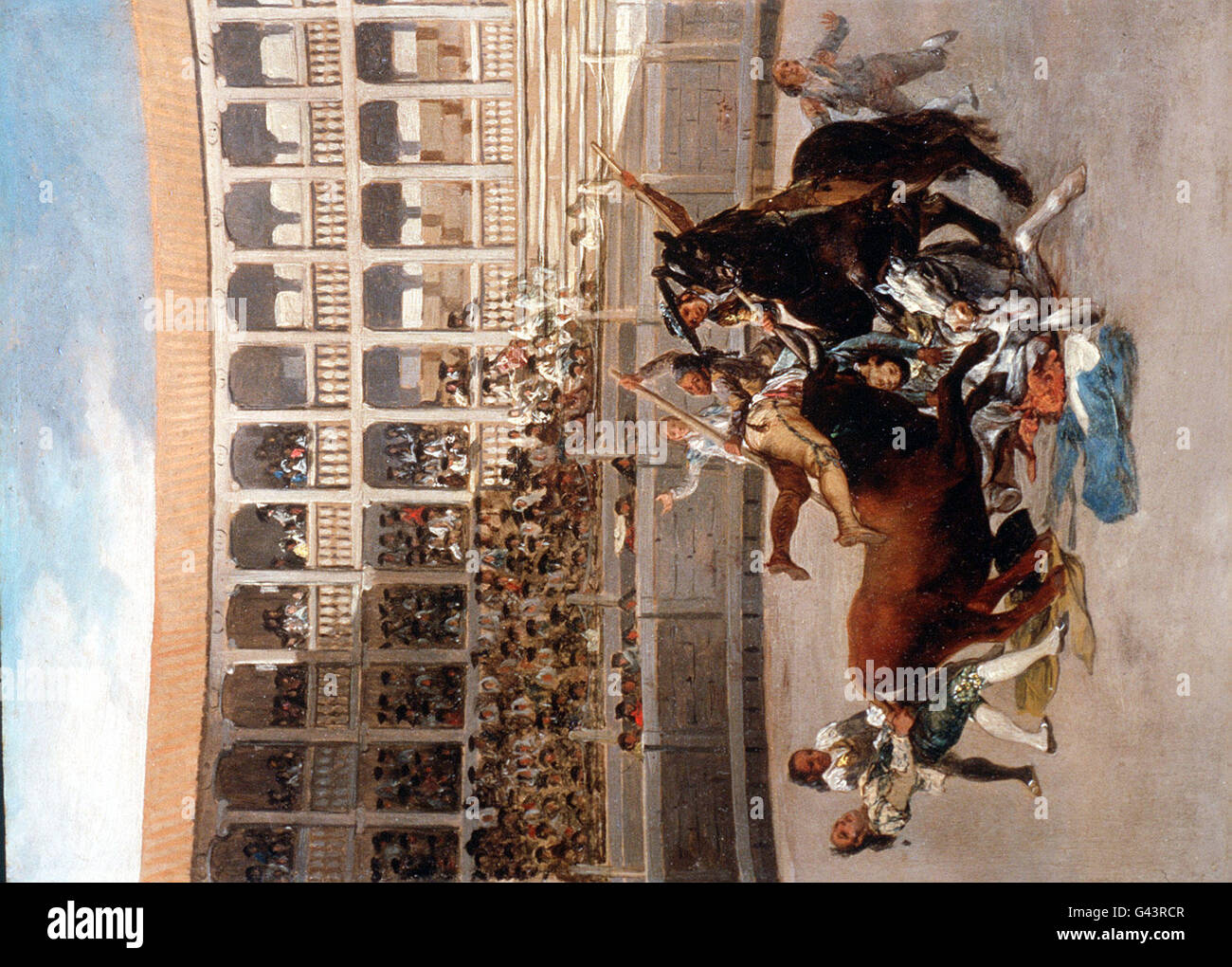 The bullfight goya hi-res stock photography and images - Alamy