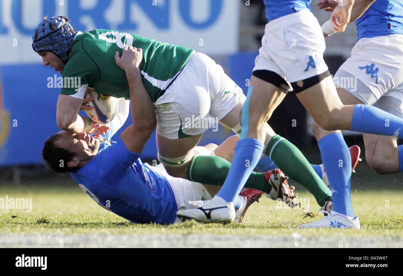 Rugby Union - RBS 6 Nations Championship 2011 - Italy v Ireland ...