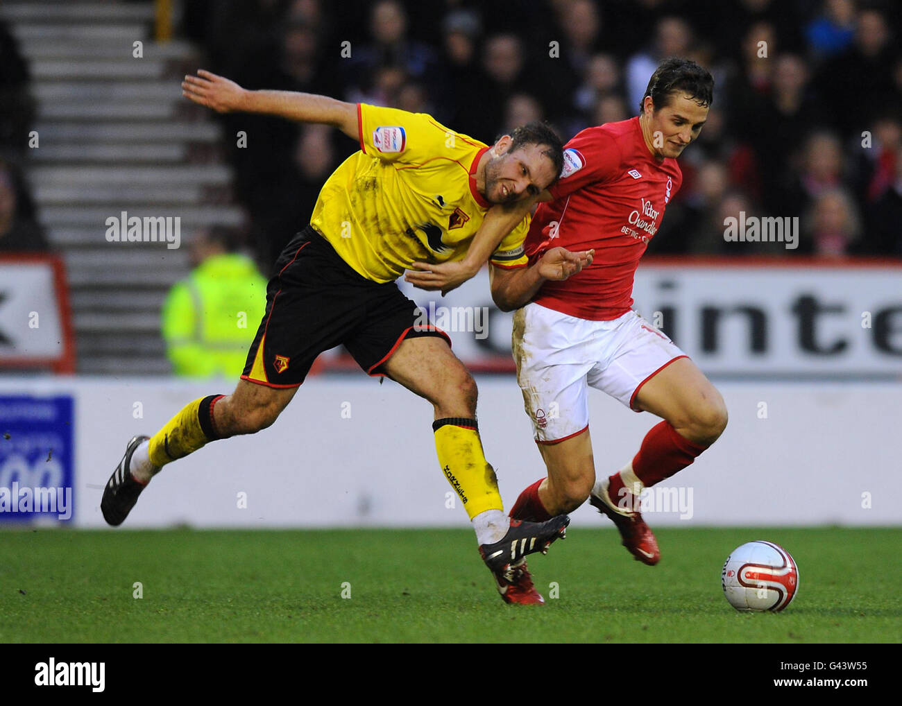 Football soccer nottm forest ampics datacoapplies hi-res stock ...