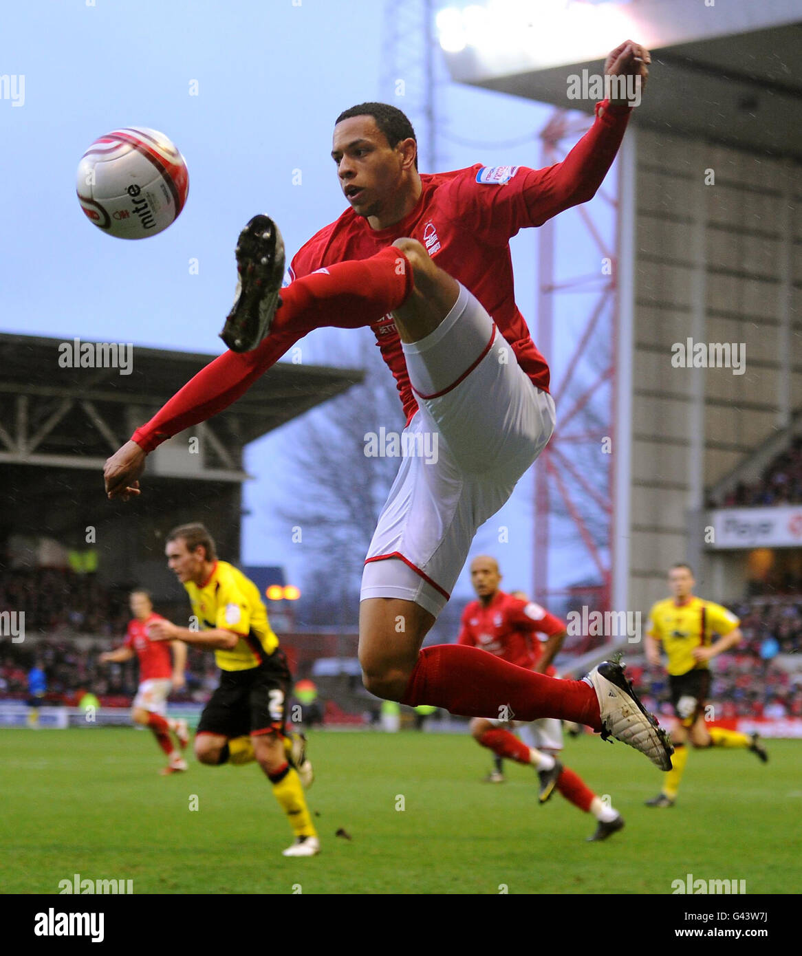 Football soccer nottm forest ampics datacoapplies hi-res stock ...