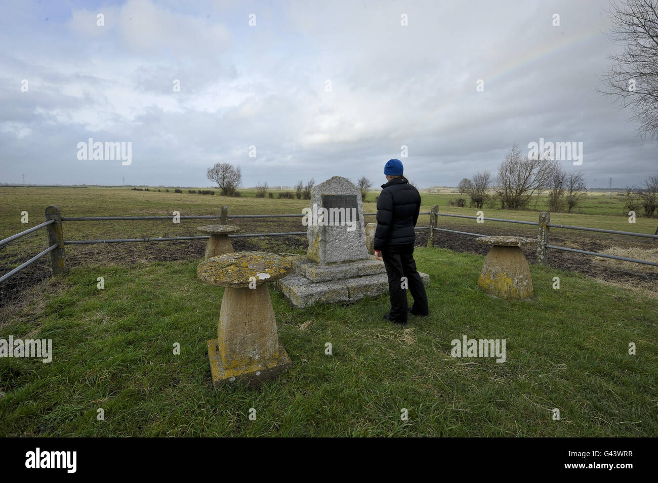 The Memorial At The Site Of The Battle Of Sedgemoor High Resolution ...