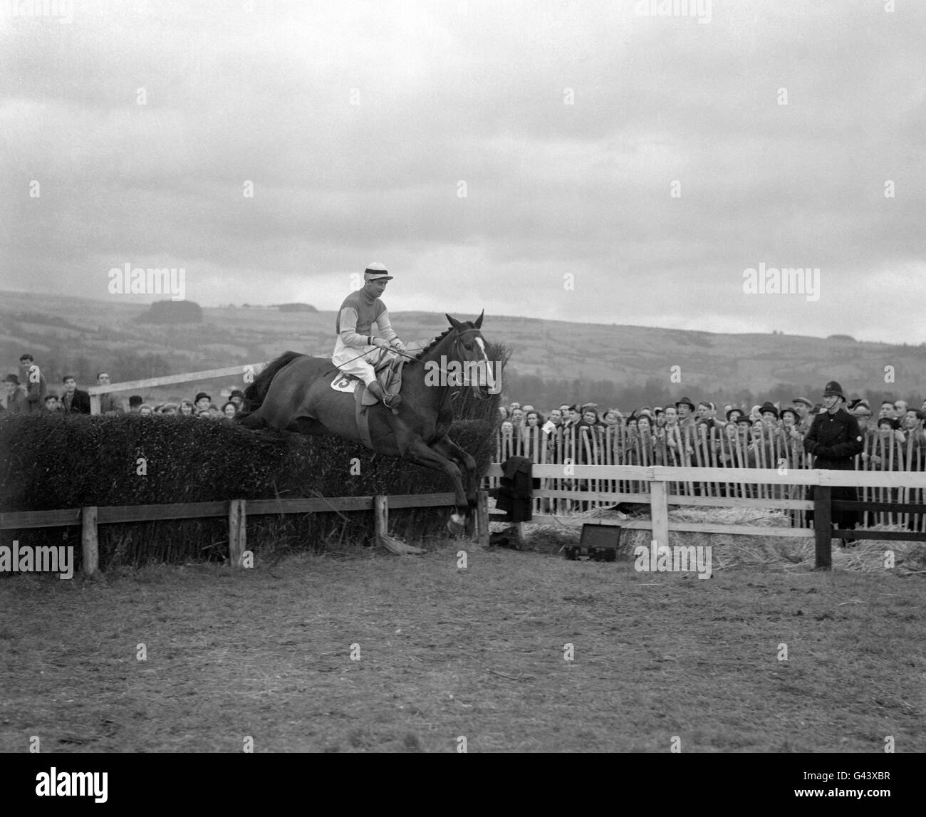 Mr frank vickermans horse cottage rake hi-res stock photography and ...