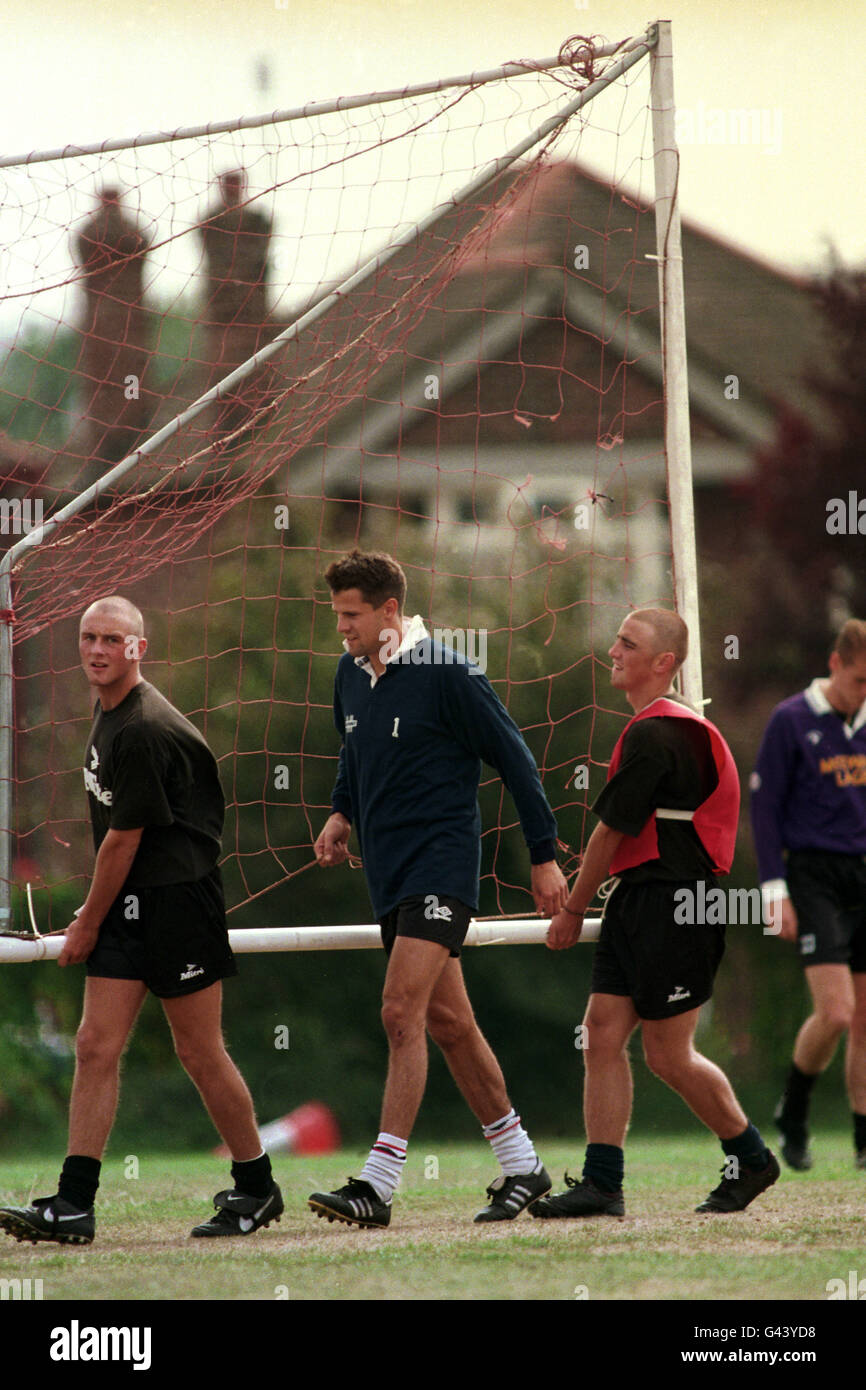 Soccer - Notts County Training Stock Photo - Alamy