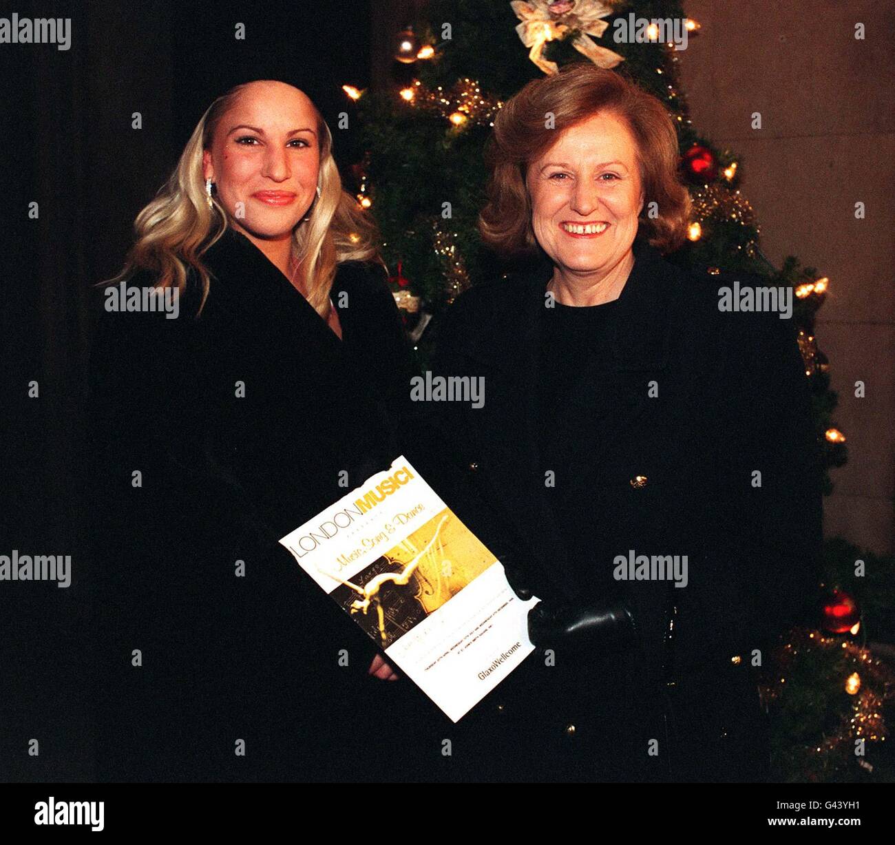 Baroness Smith and her daughter, Jane, at the world premiere of "A Live ...