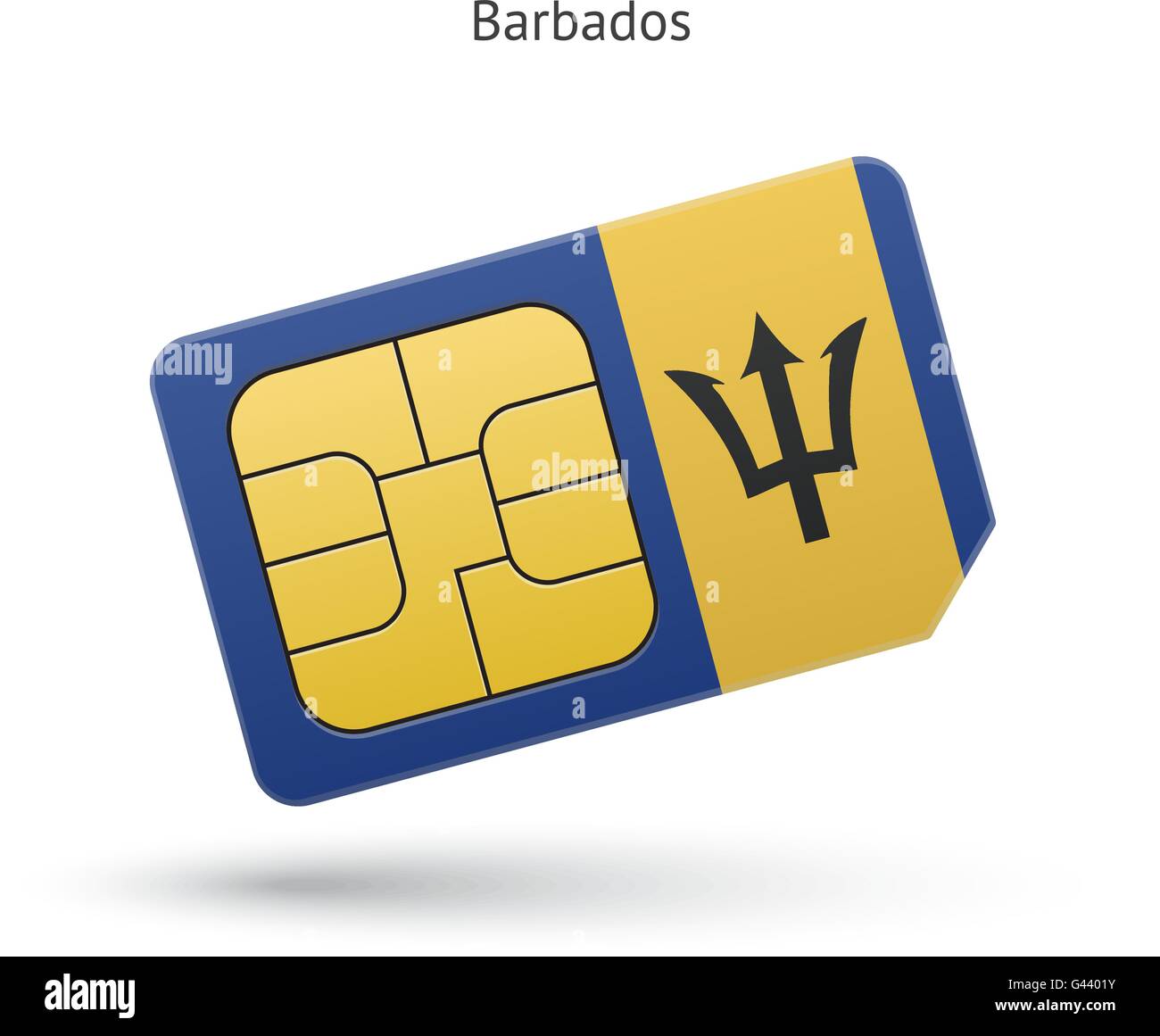 National symbols flag barbados hi-res stock photography and images - Alamy