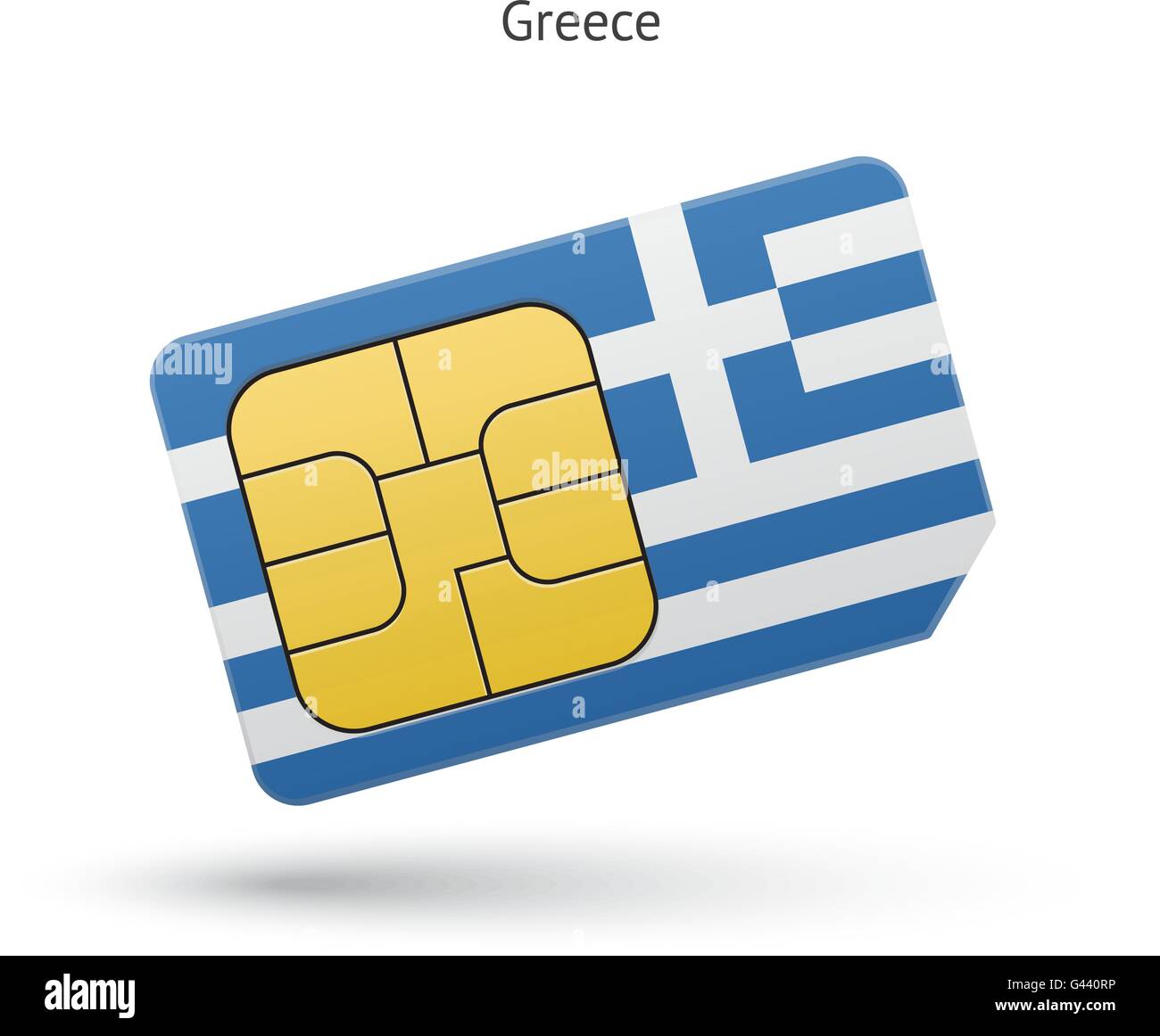 Greece phone flag hi-res stock photography and images - Alamy
