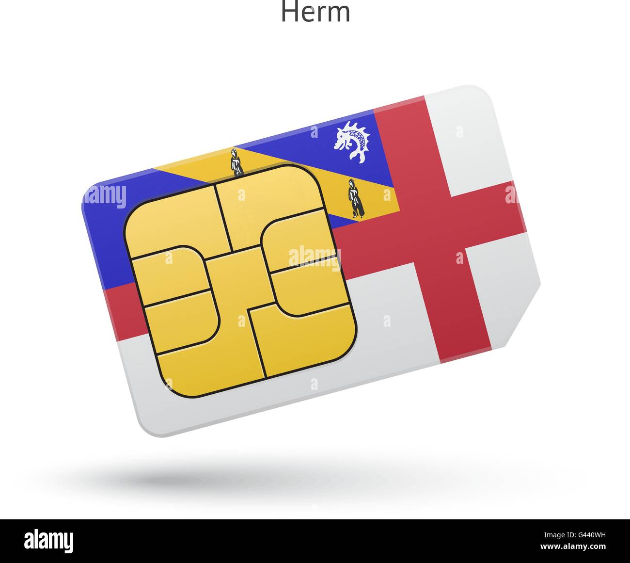 Flag of herm hi-res stock photography and images - Alamy