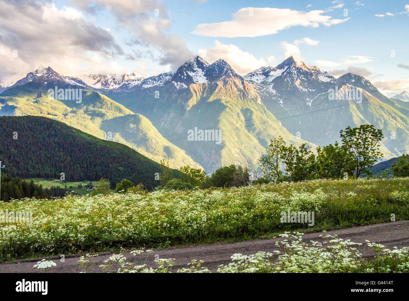 Alpine scenery mountain hi-res stock photography and images - Alamy